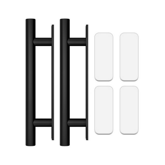 2Pcs Self-Adhesive Furniture Handles Simple Plastic Cupboard Pulls No ...