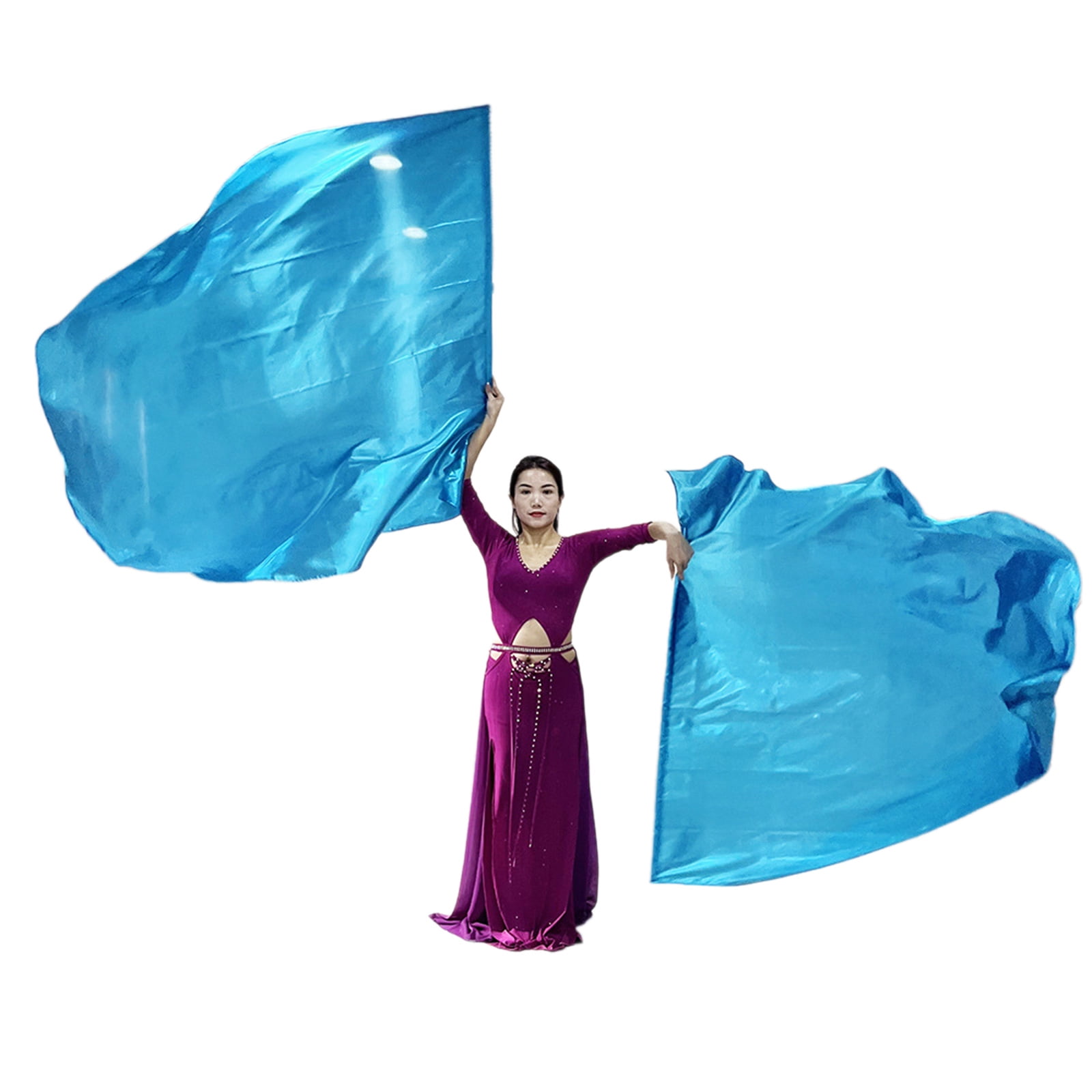 2Pcs Semicircle Worship Wing Flags Praise Dance Flags with Scalable ...