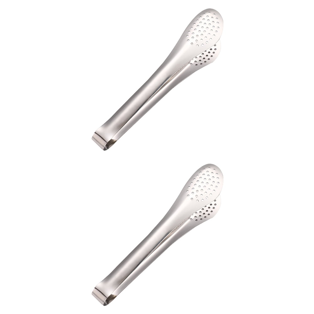 2Pcs Serving Tong Food Tong Bread Tong Food Clamper Kitchen Stainless ...