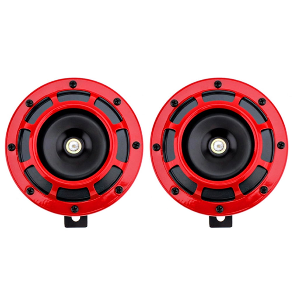 2Pcs/Set 12V Car Auto Super Loud Blast Tone Electric Grille Mount ...