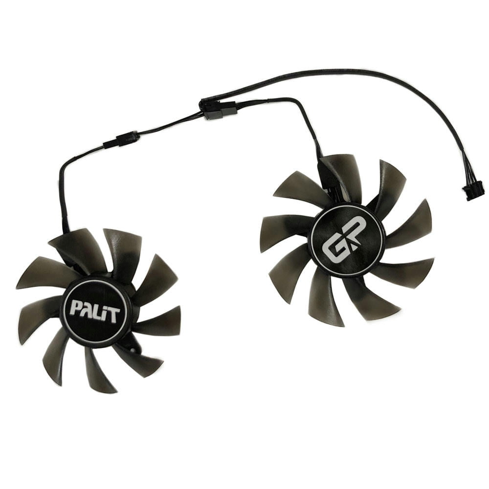 2Pcs/Set 80(75MM) DIY GPU Cooler,TH8015S2H-PCC02 Graphics Cards Fan,For ...
