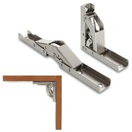 Hesroicy 4Pcs Self-Locking Iron Folding Hinges, Strong Bearing Capacity ...