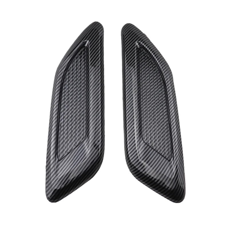 2Pcs/Set Car Hood Bonnet Vents Air Intake Scoop Flow Intake Front ...