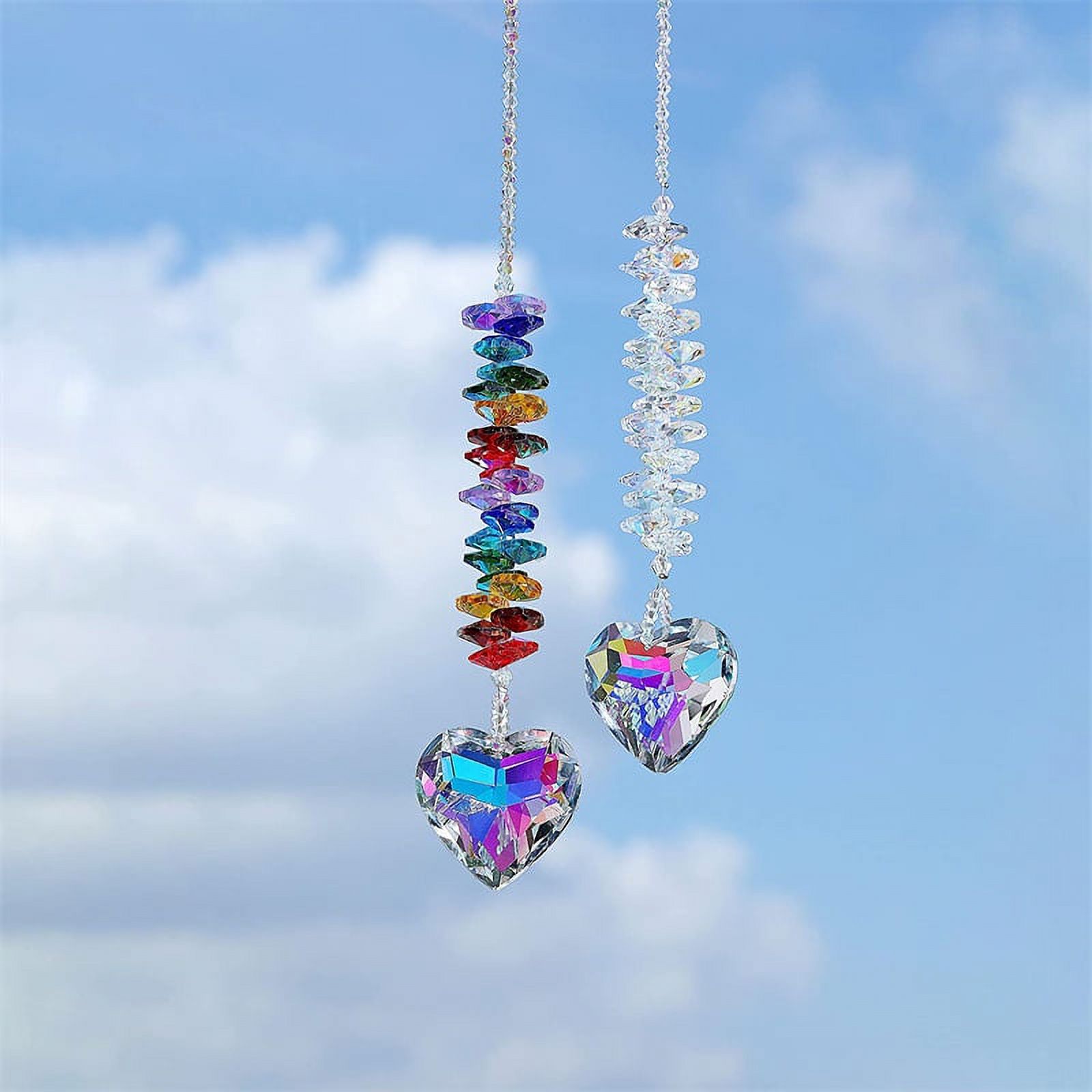 Crystal Sun Catcher Window Hanging Prism Decoration Rainbow Window