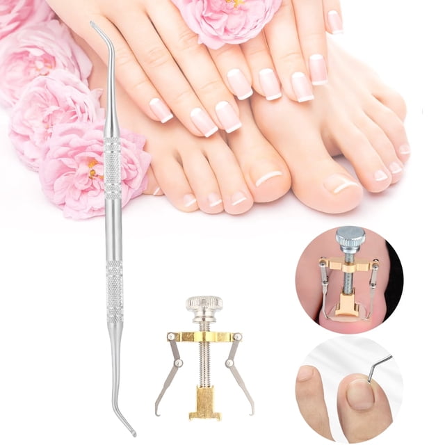 2Pcs/Set Foot Care Toenails Ingrown Toenail Lifter File Toe Nail ...