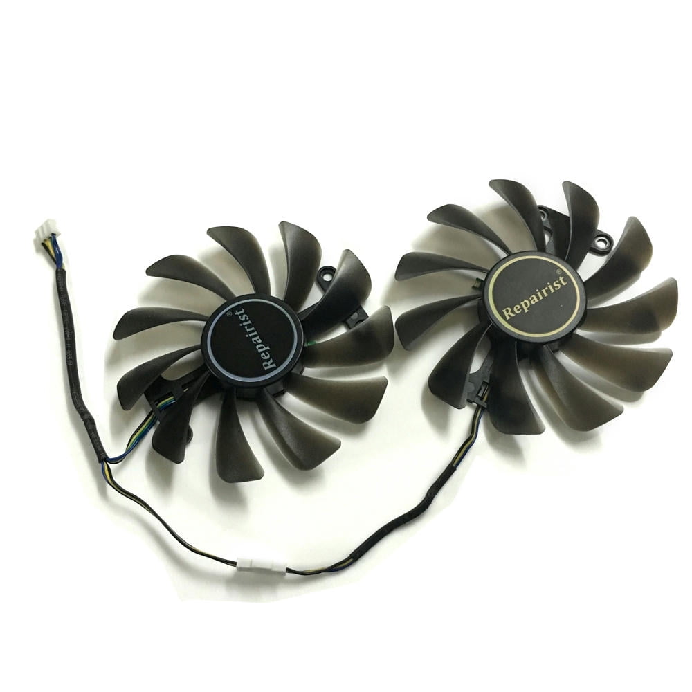 2Pcs/Set GPU Cooler Video Card Fan For KFA2 GTX1070 Ti EX GTX 1080/1070 ...