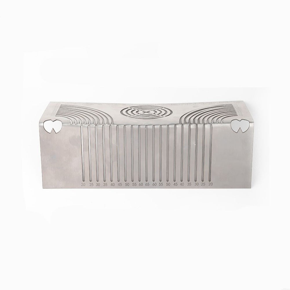 2Pcs/Set Multifunctional Angle Measuring Ruler Arc Marking Gauge Tool ...