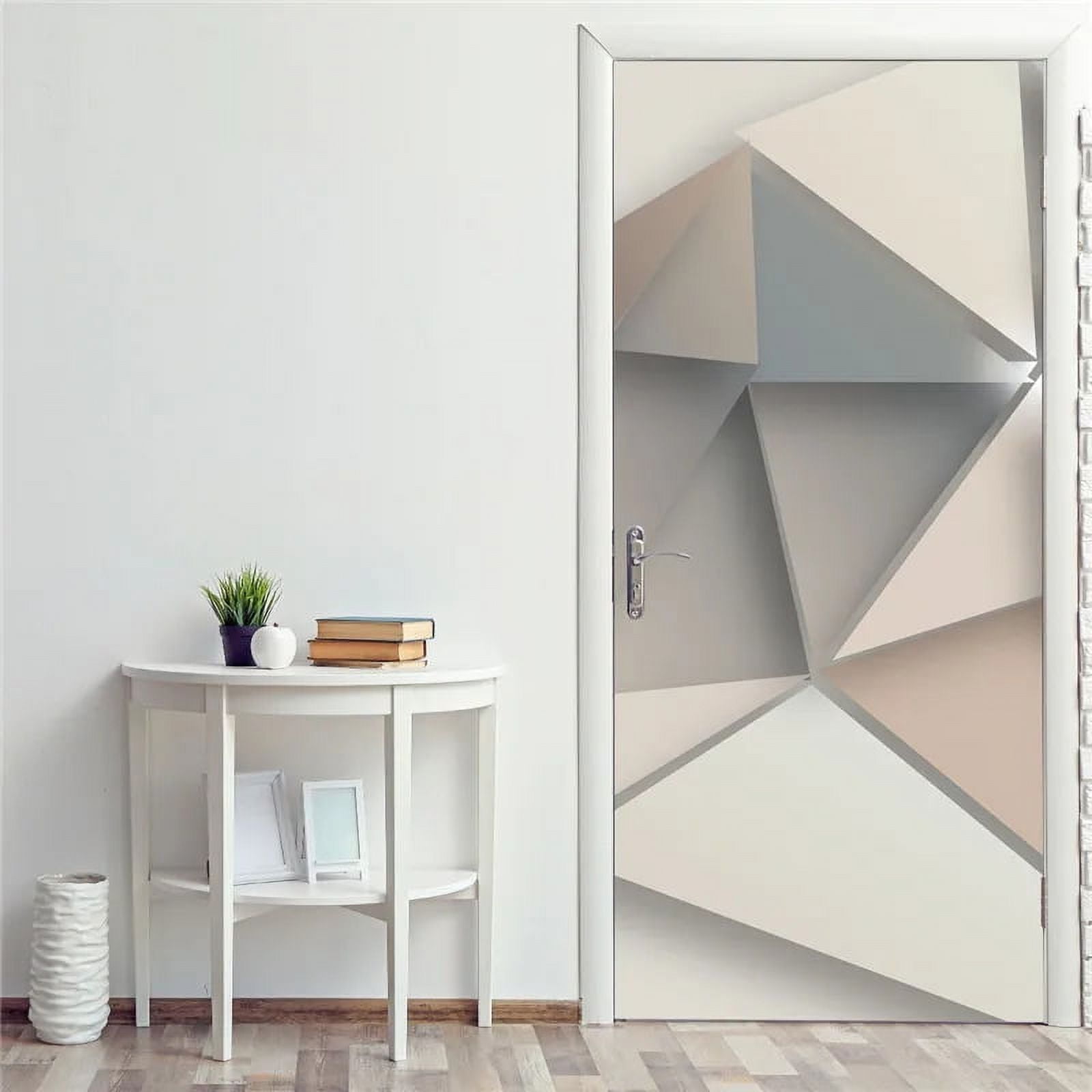 2Pcs/Set Multiple Modern Landscapes 3D Door Sticker PVC Waterproof DIY ...