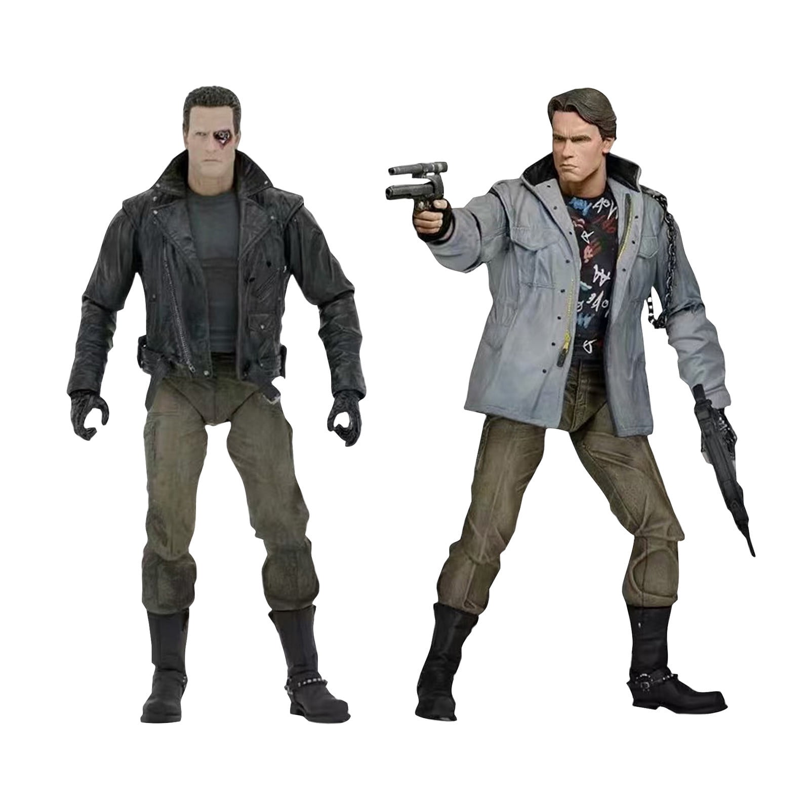 2Pcs/Set The Terminator Action Figures Collectible The Terminator ...