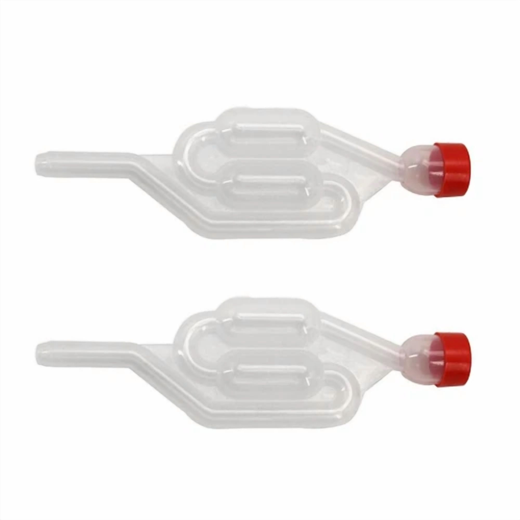 2Pcs/Set Transparent One-Way Home Plastic Beer Making Tool Equipment ...
