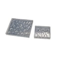 2Pcs/Set Versatile Silicone Casting Mold Shaped Stones Mold Versatile ...