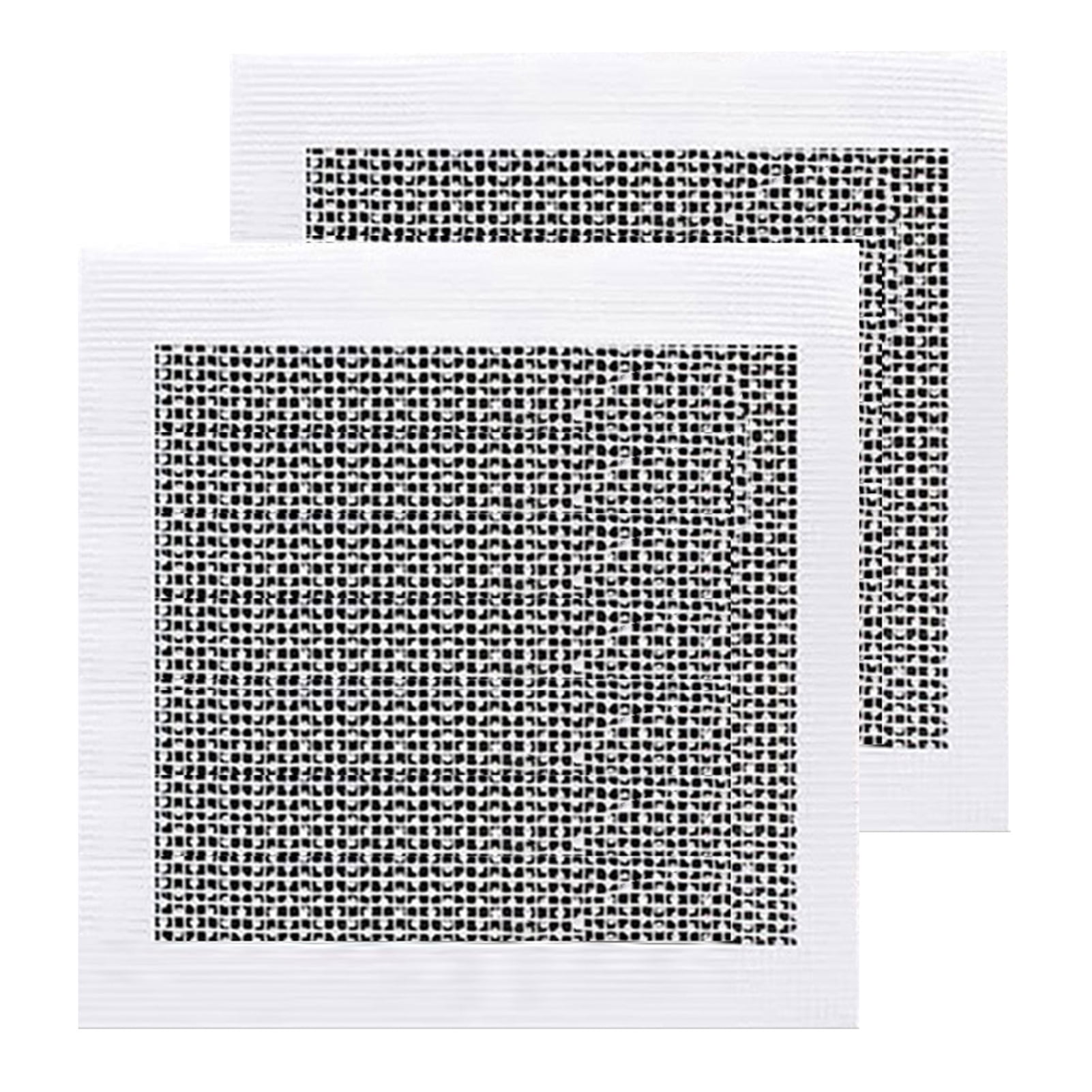 2Pcs/Set Wall Repair Patch Self-adhesive Fine Mesh Aluminum Galvanized ...