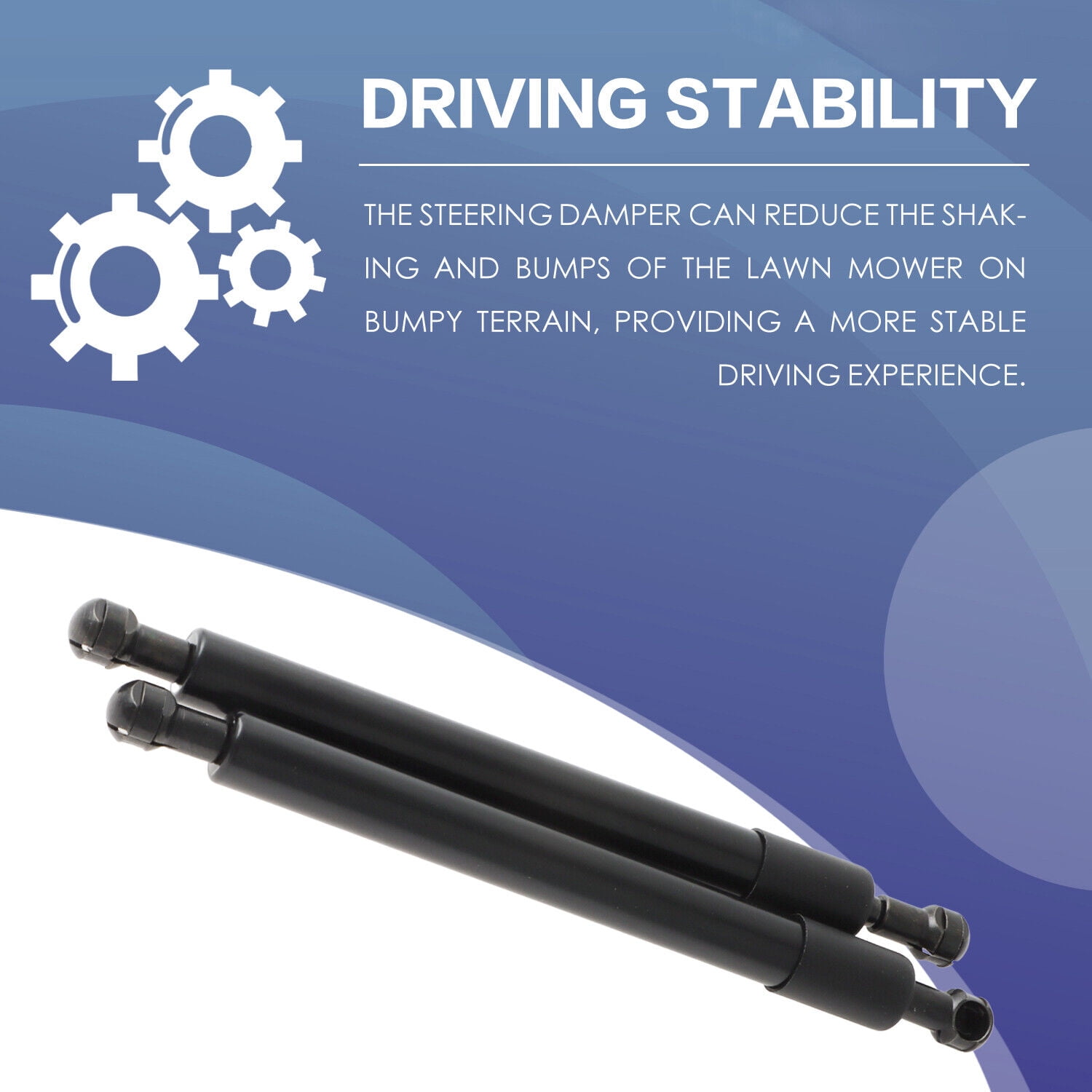 2Pcs Shock Damper for John Deere Gas Operated Cylinder Z-Trak Mowers ...