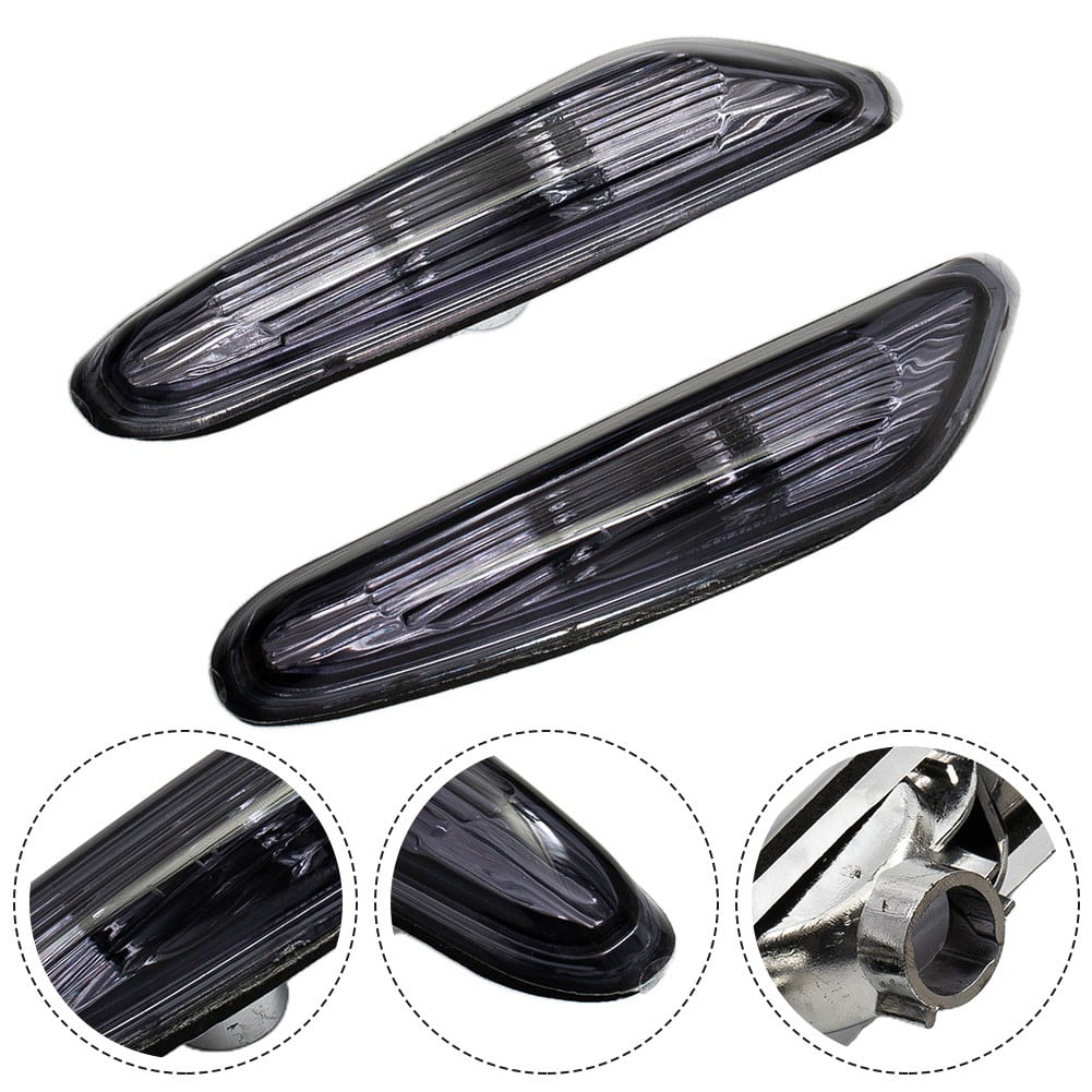 2Pcs Side Marker Light For BMW E46 E60 E61 E83 Car Front Side Indicator ...