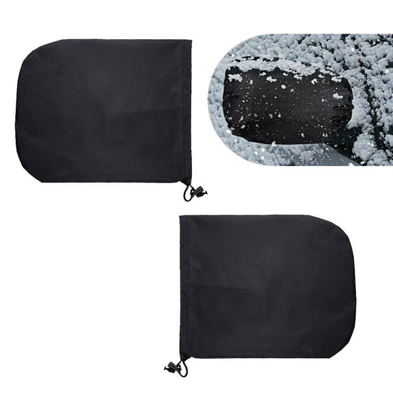 2Pcs Side Mirror Covers Waterproof Snowproof Auto Rearview Protection ...