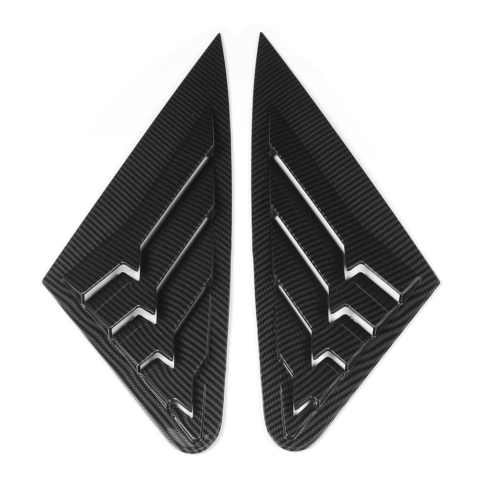 2Pcs Side Vent Window Scoop Louver Trim Car Modification Fit for A4 B9 ...
