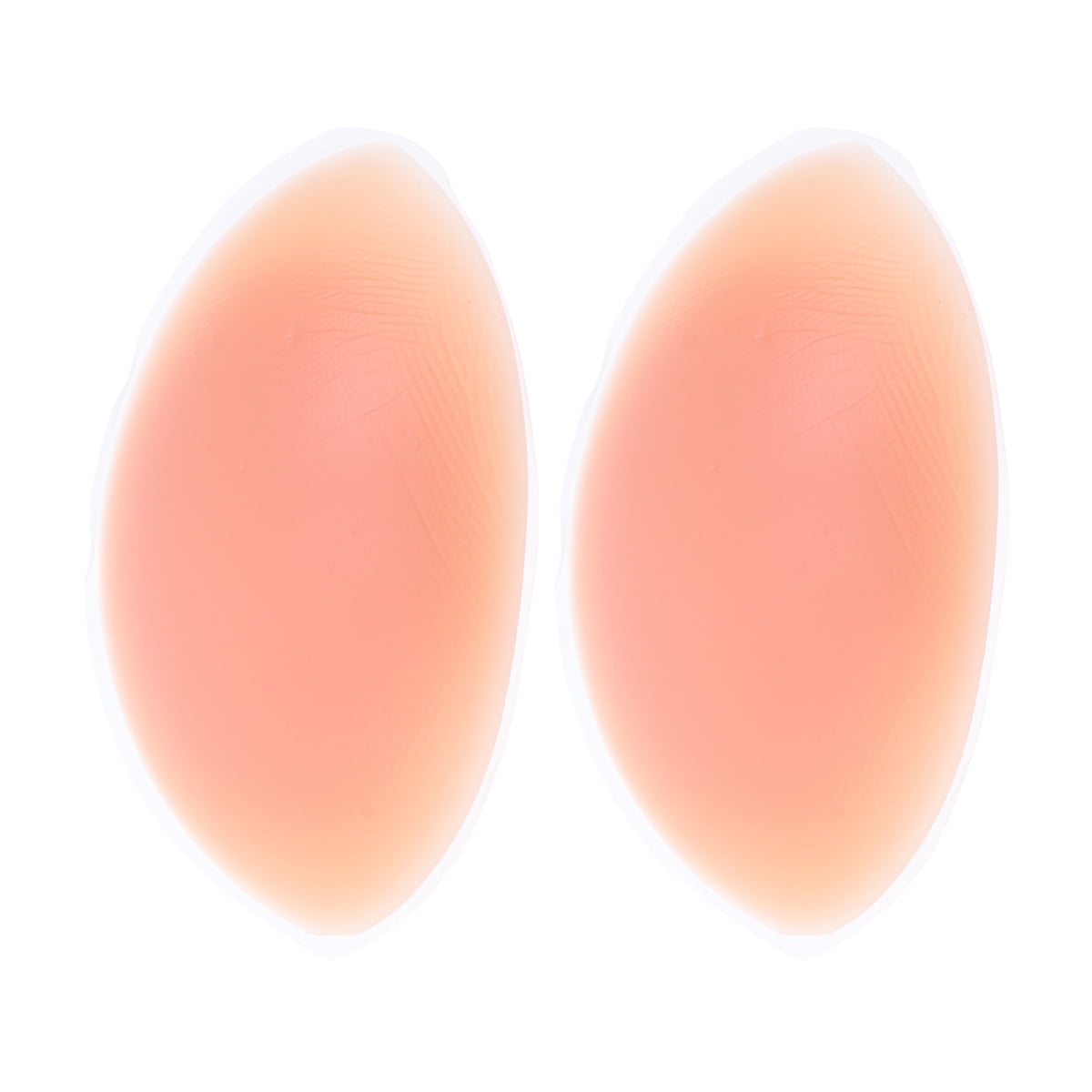 2Pcs Silicone Breast Pad Invisible Silicone Insert Chest Pad Bra ...