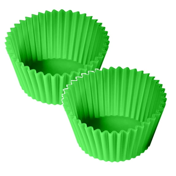 2Pcs Silicone Cupcake Liners, Non-Stick Baking Cups, for Cooking Eggs ...