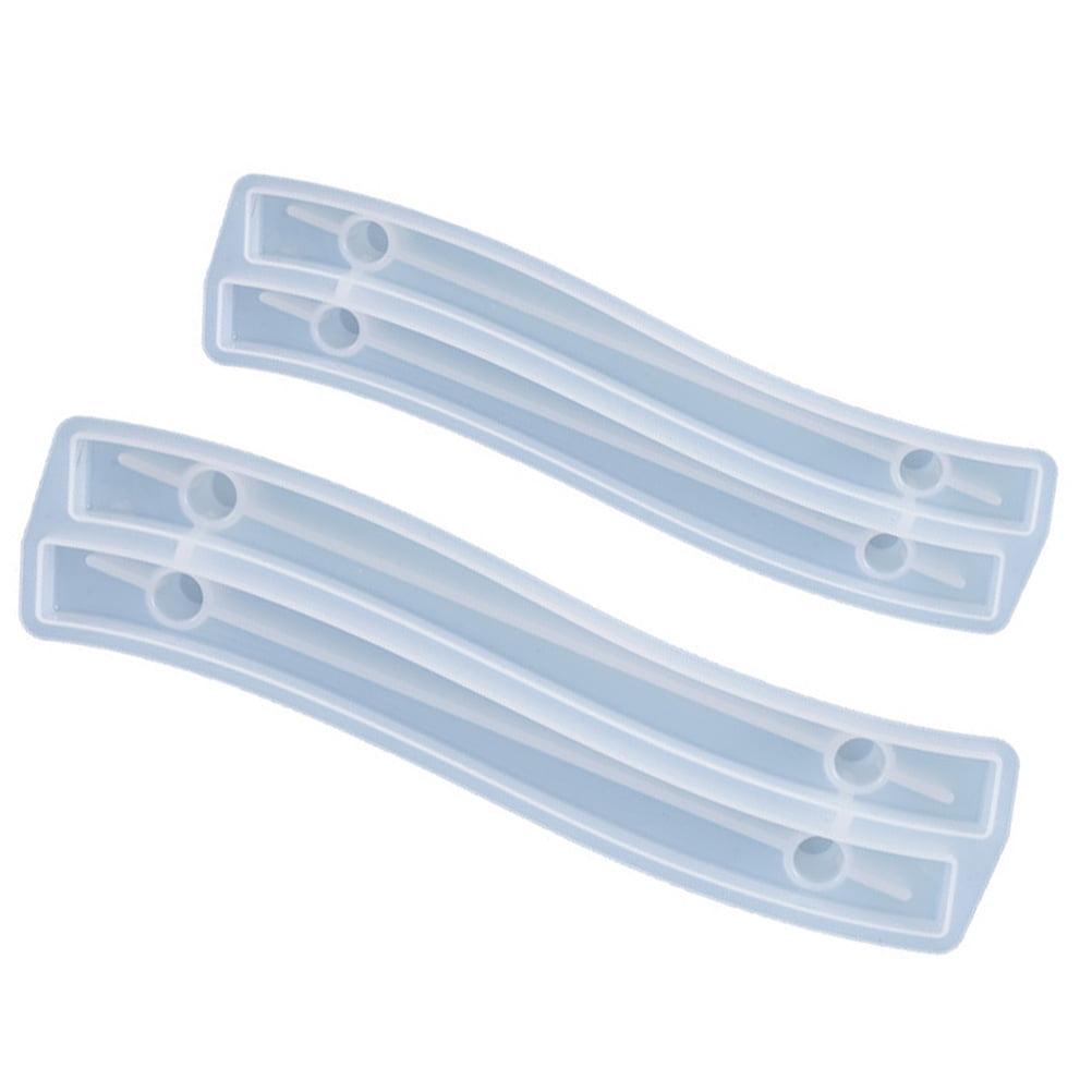 2Pcs Silicone Handle Mold Fruit Tray Handles Casting Mold DIY Epoxy Resin Mould - Walmart.com