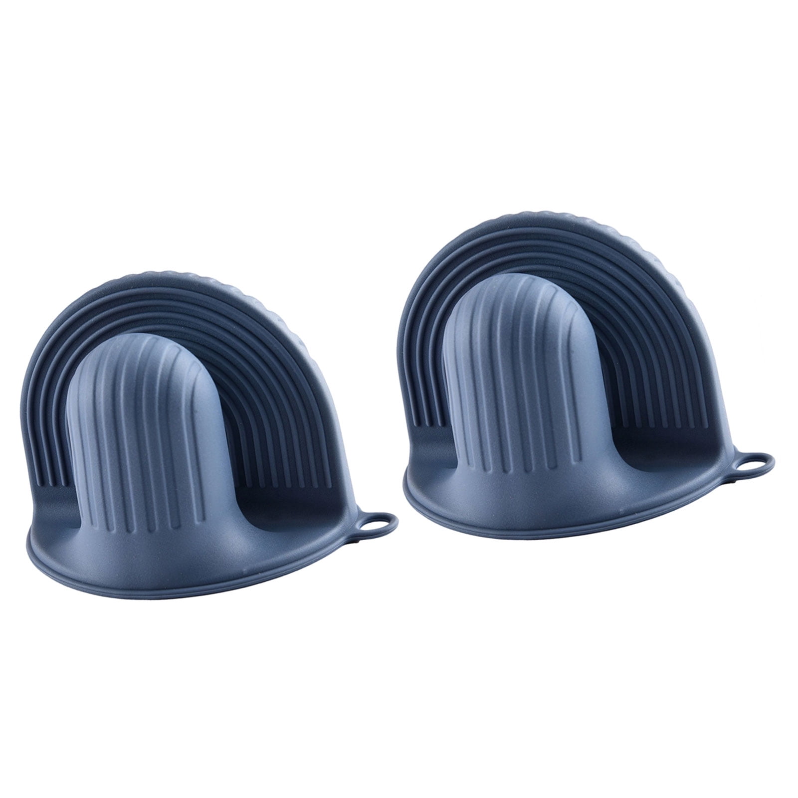 2Pcs Silicone Oven Mitts Heat Resistant Oven Gloves and Pots Holders ...
