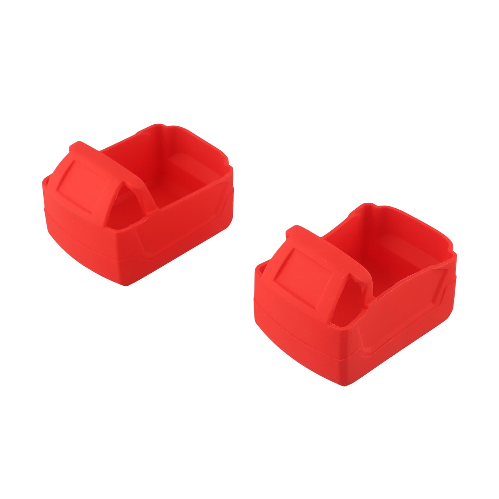 2Pcs Silicone Protective Cover Case For 18V 3.0 4.0 5.0 Battery ...