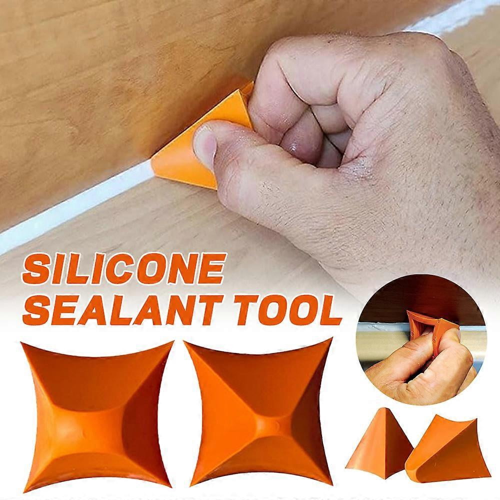 2Pcs Silicone Seam Tools, Ergonomic Design Silicone Sealant Tool, Caulk ...