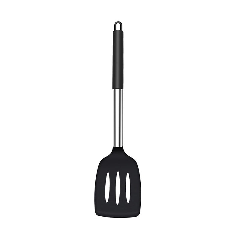 2Pcs Silicone Spatula Set Heat Resistant Nonstick Steak Spatula Kitchen ...