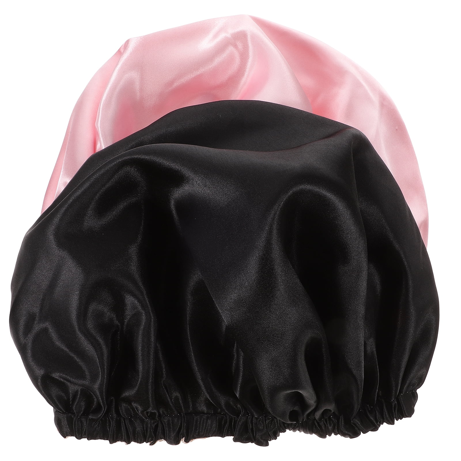 2Pcs Sleeping Round Hat Sleeping Bonnet Portable Satin Bonnet ...