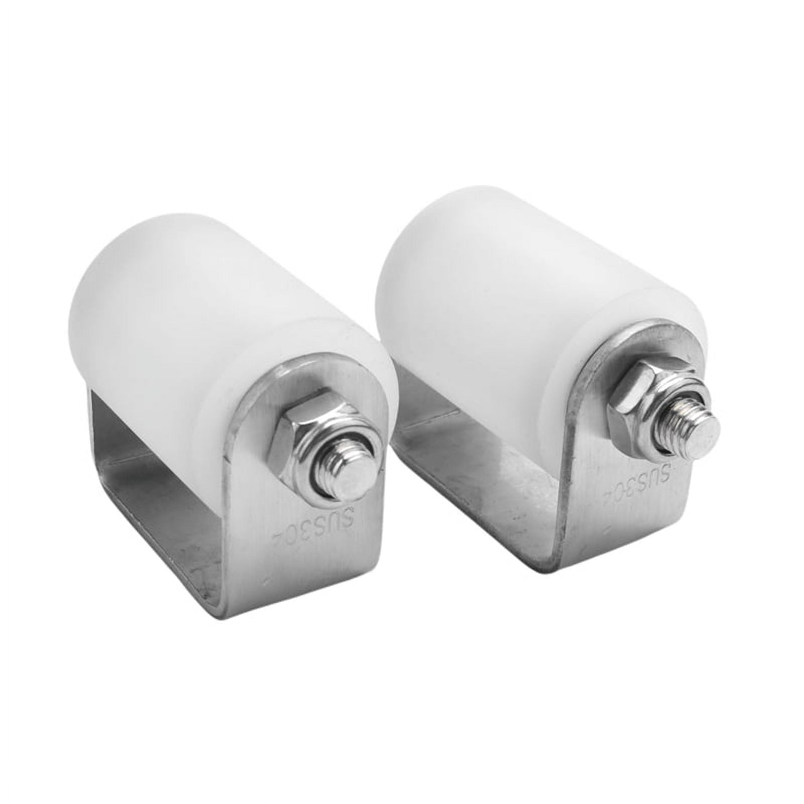 2Pcs Slide Gate Guide Roller 3 Inches Hard Nylon Sliding Rolling Gates ...