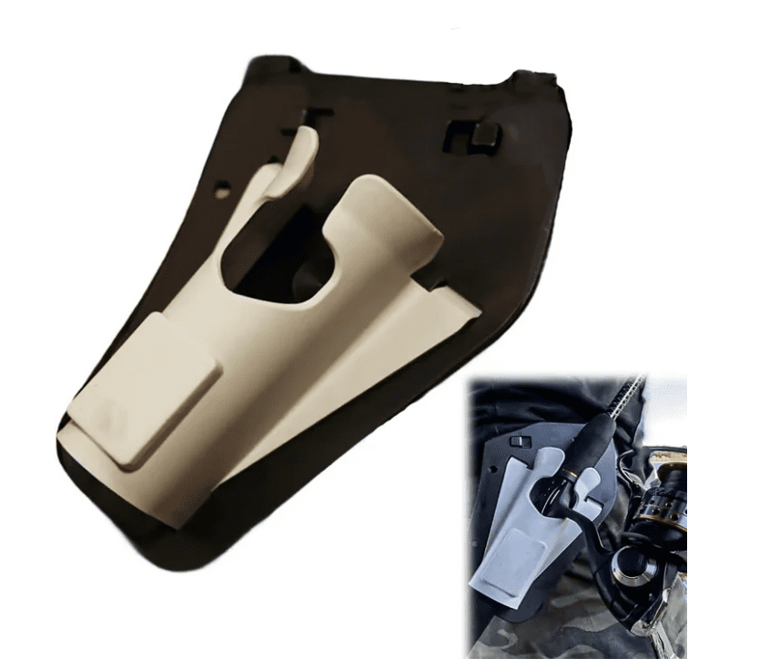 2Pcs Slide-in Fishing Rod Holster, Hands-Free Rod Holder for Belt ...