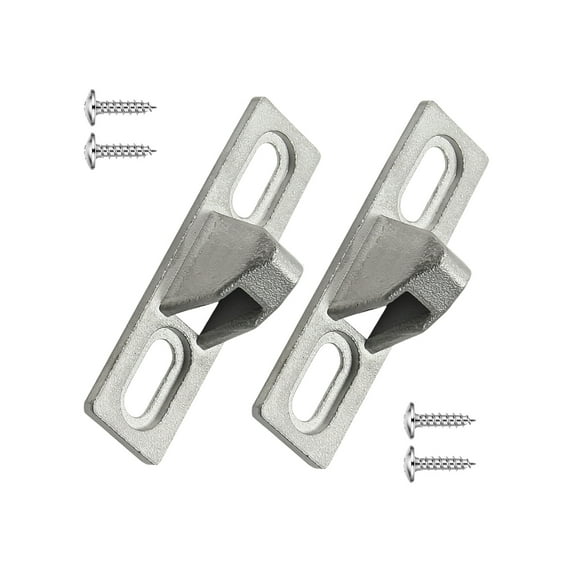 2Pcs Sliding Door Security Latches Fractures Sturdy Zinc Alloy Quick ...