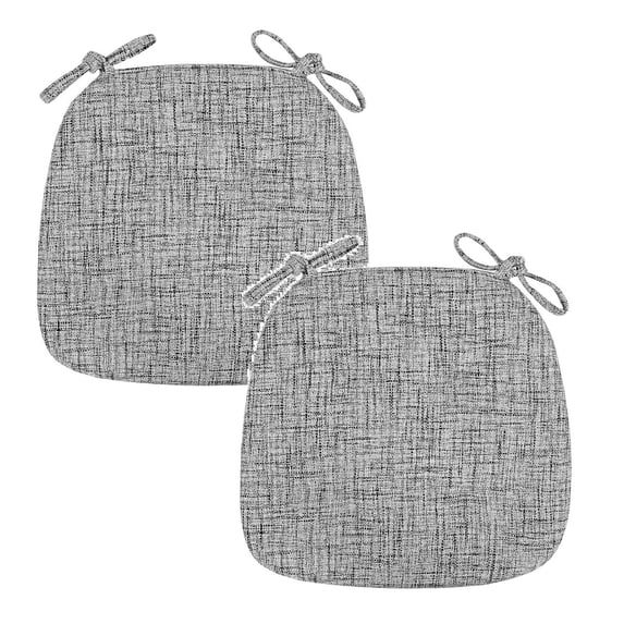 2Pcs Soft Comfortable Linen Cushion Cover Replaceable Indoor Seat Pad ...