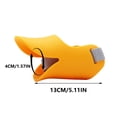 2Pcs Soft Silicone Dog Muzzle, Adjustable Breathable Duck Bill Dog ...