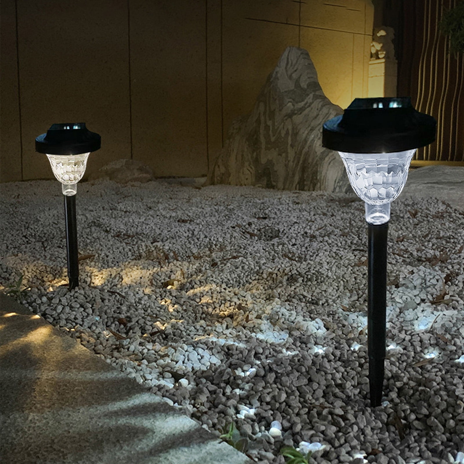 2Pcs Solar Lights Kadlawus Solar Lights Outdoor, Super Bright ...