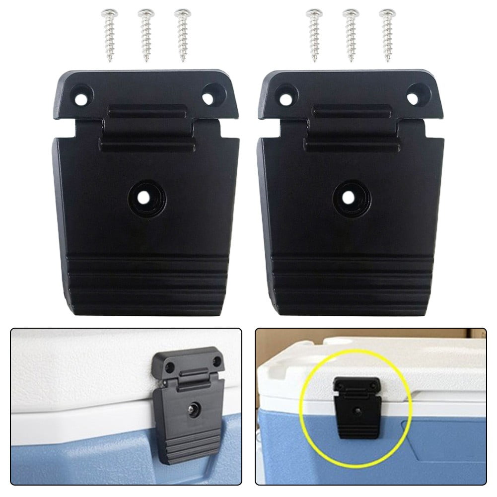 2Pcs Spare Cooler Replacement Latch Plastic Front Button Buckle ...