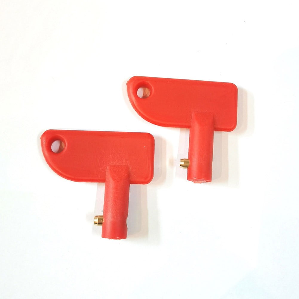 2Pcs Spare Keys For Battery Isolator Switch 100A 12V Cut Off Power Kill ...