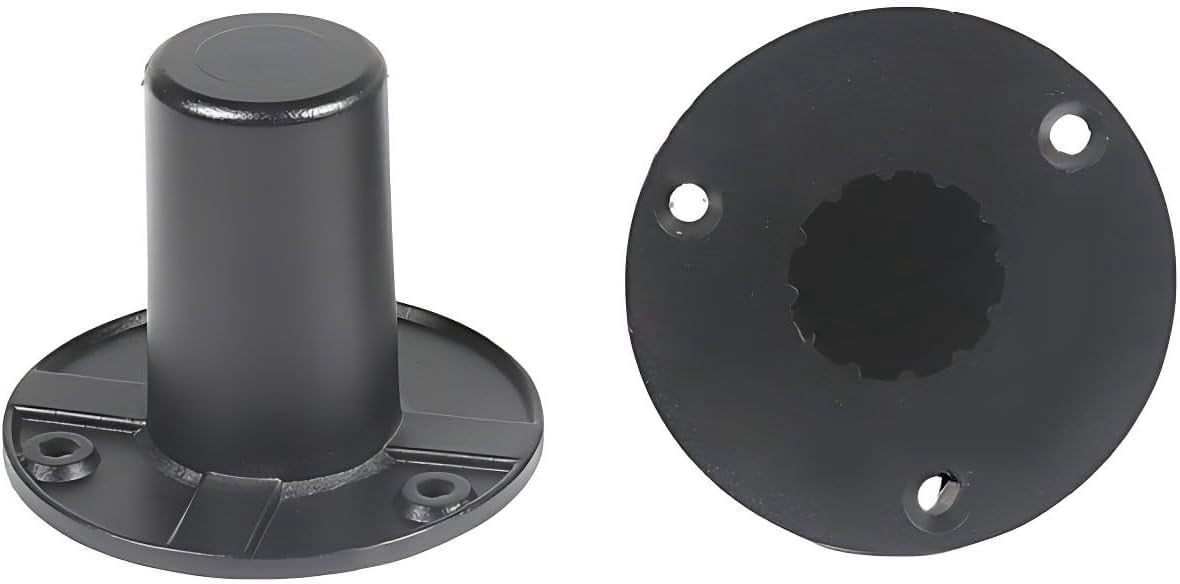 2Pcs Speaker Stand Top Hat, 102mm x 80mm Aluminum Speaker Cabinet Pole ...