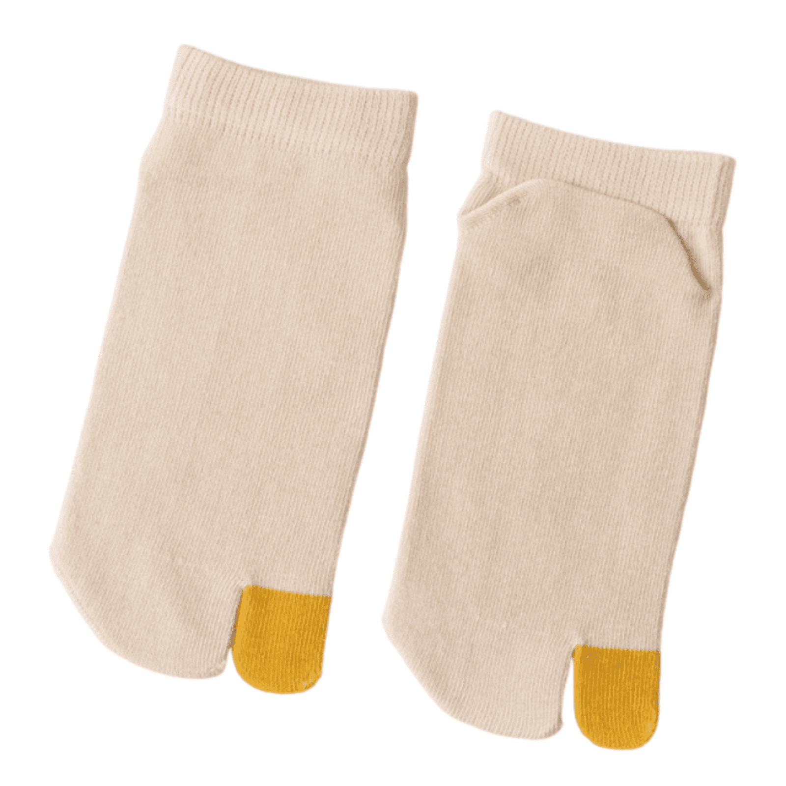 2Pcs Split Toe Socks Women Men Socks Non Slip Flop Socks For Sports ...