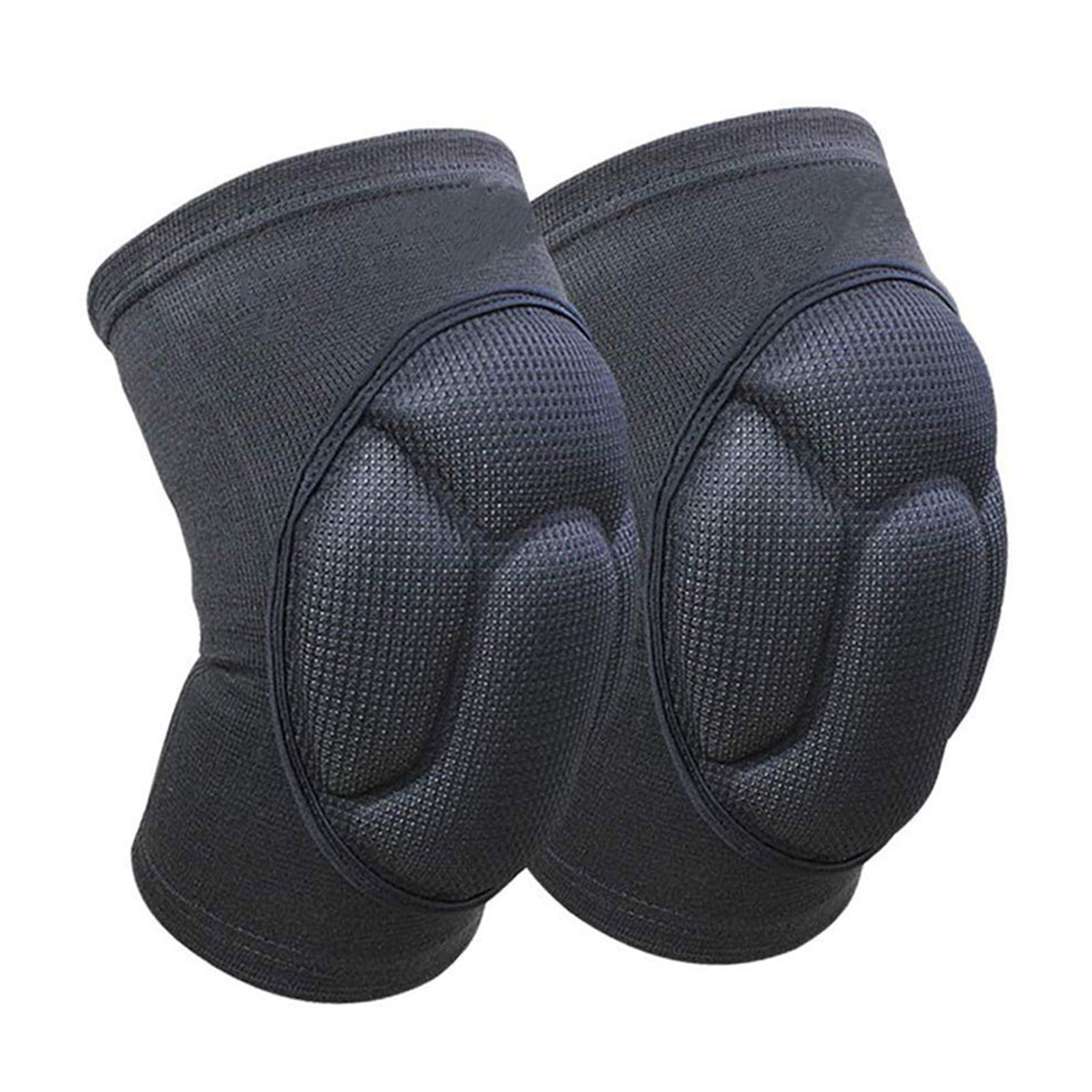 2Pcs Sponge Knee Pad Extra Thick Dance Volleyball Crawling Wrestling ...