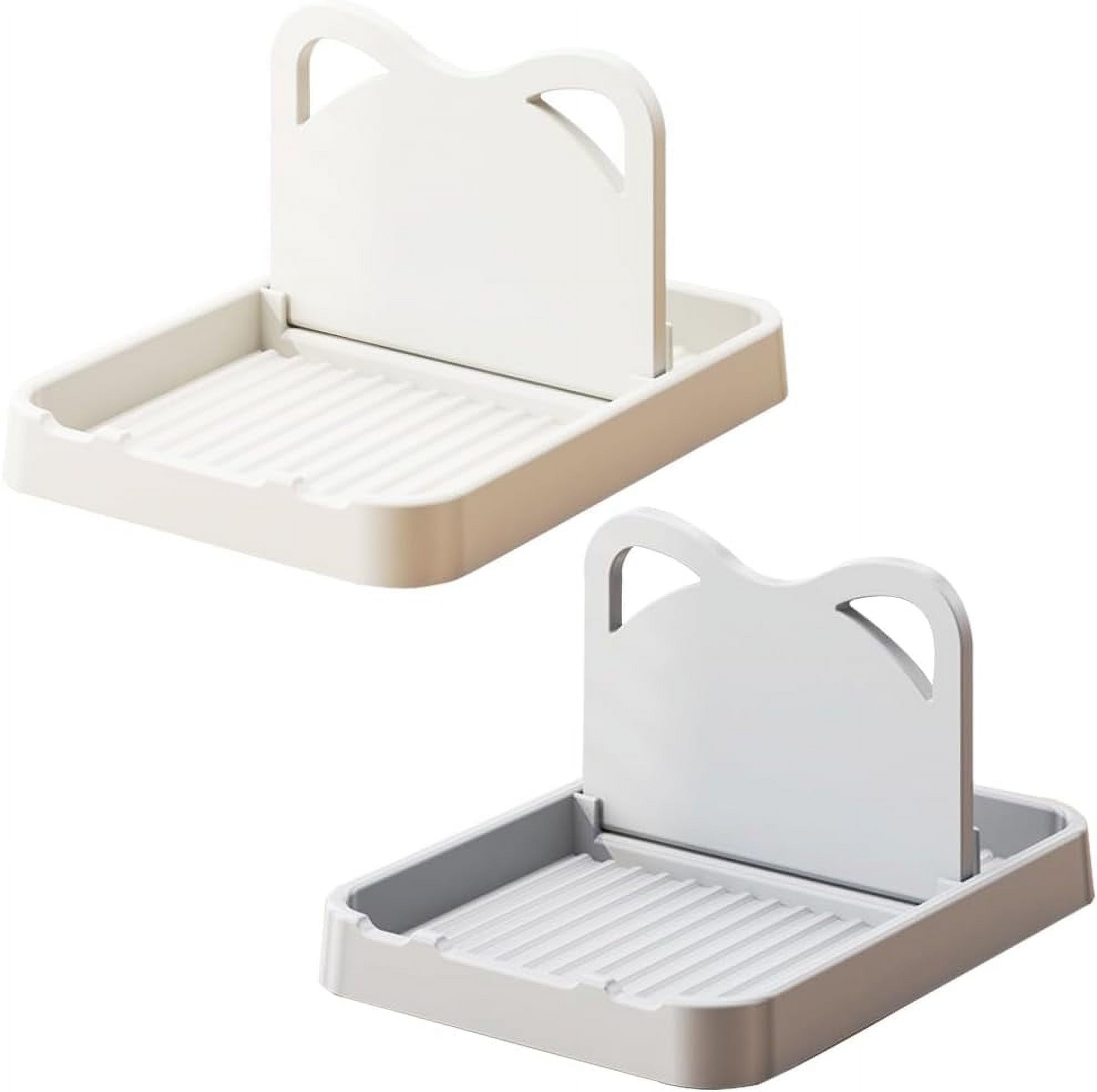 2Pcs Spoon Rest with Lid Holder,Foldable Spoon Holder for Kitchen ...