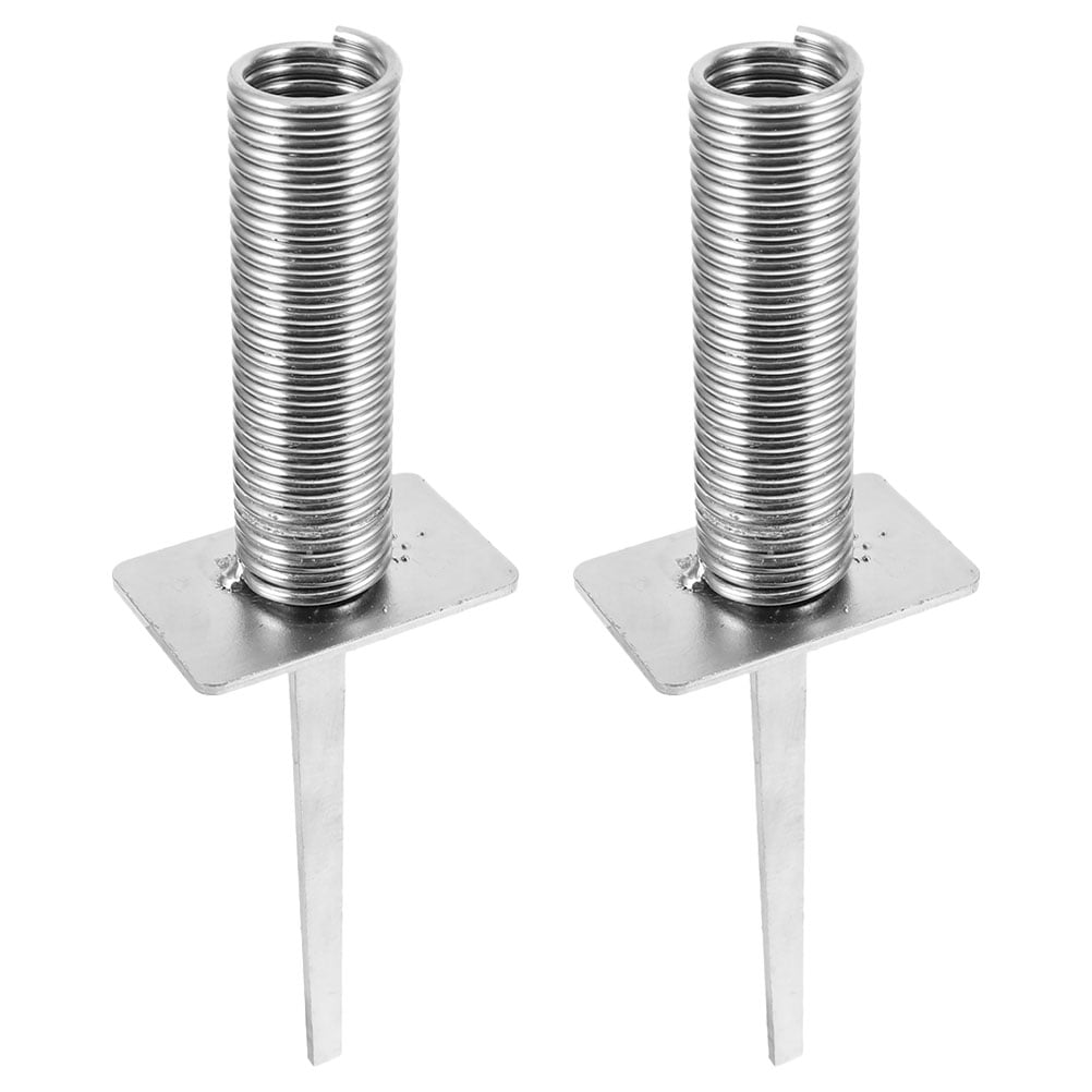 2Pcs Spring Loaded Ground Flag Poles for Soccer Training and Matches ...