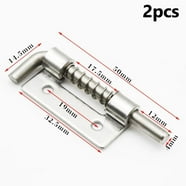 Spring Latch, 2 Pieces Stainless Steel Spring Latch, Stainless Steel ...