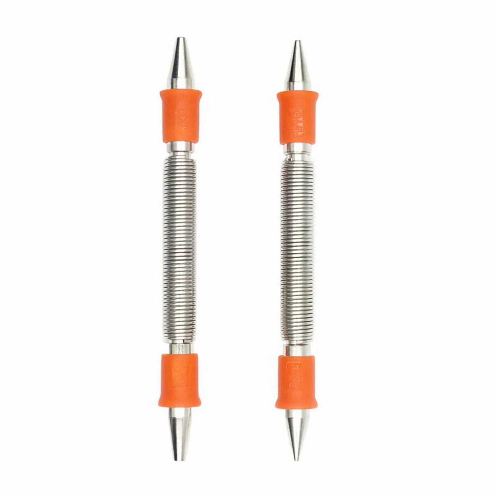 2Pcs Spring Tool Set 1/32In, 1/16In, 3/32In, 1/8In Nail Punch, Spring ...