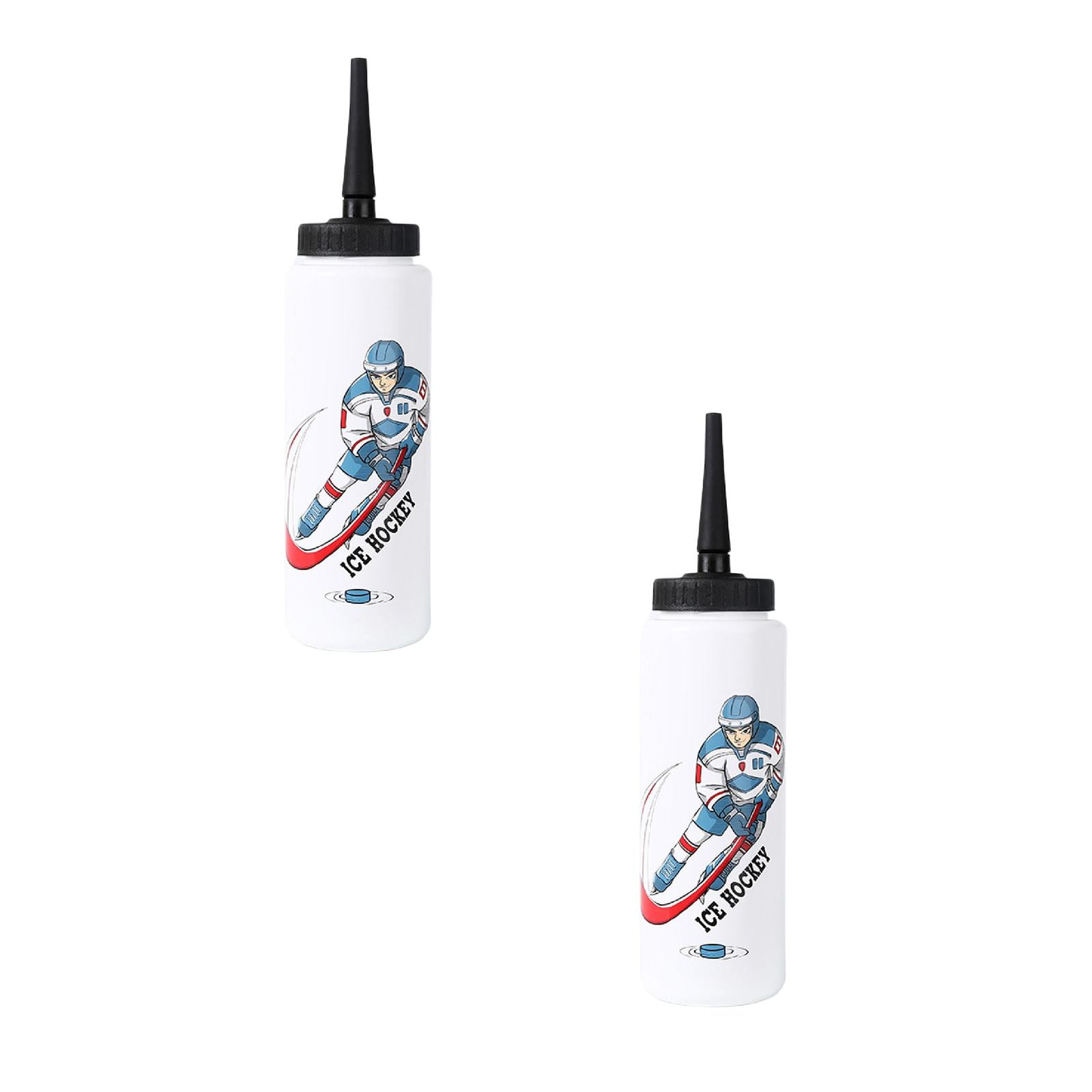 2Pcs Squeeze Water Bottles Hockey Lacrosse Football Boxing W/Sport W ...
