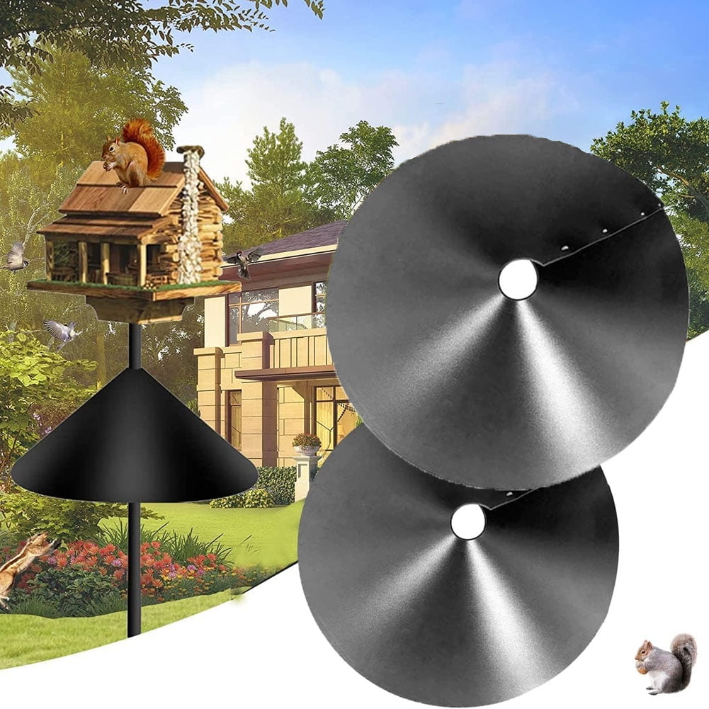 2Pcs Squirrel Protection Baffle, Wraparound Protection Squirrel Baffle ...