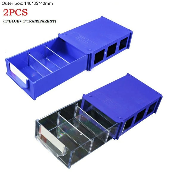 Blue Plastic Tool Box