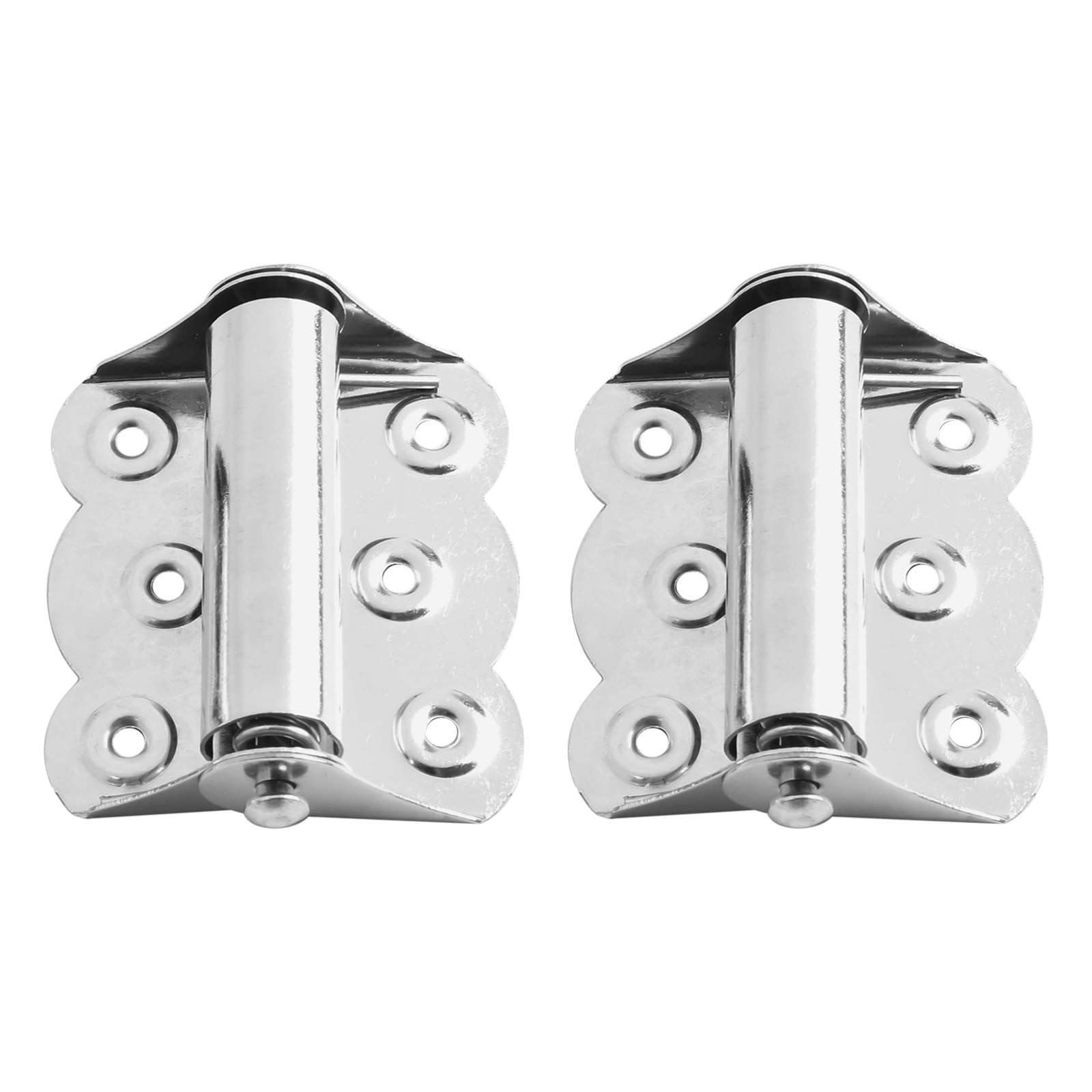 2Pcs Stainless Steel Butterfly Hinge Automatic Closing Flush Hinges ...