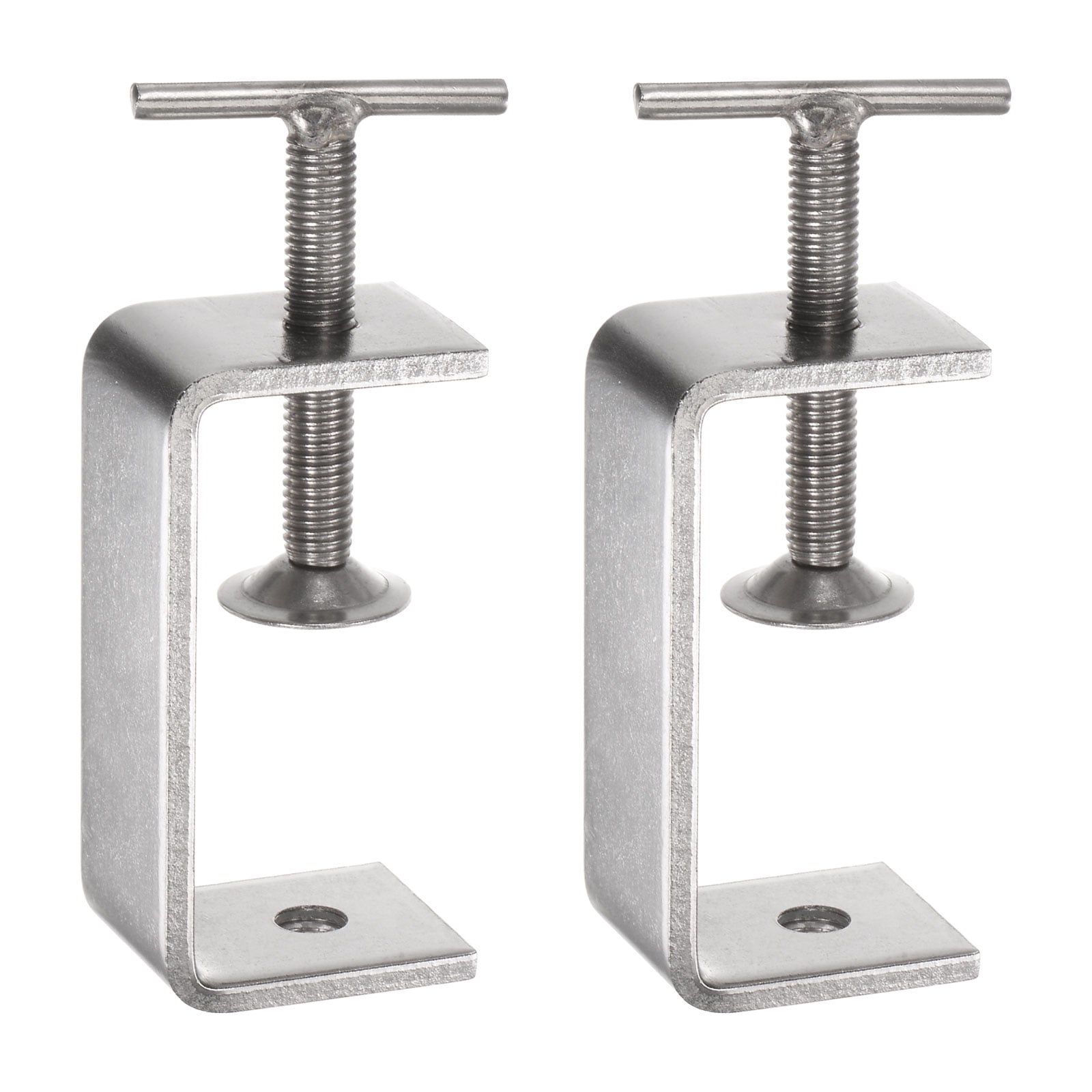 2Pcs Stainless Steel C Clamp 78mm Wide Jaw Opening Wood Clamps for ...