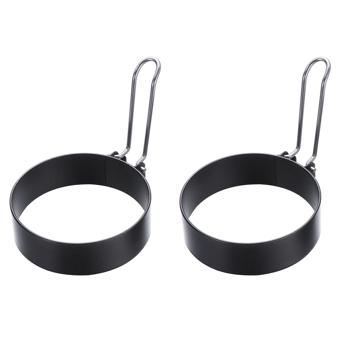PLGEBR 2Pcs Stainless Steel Egg Rings for Cooking, Non-Stick Fried Egg ...