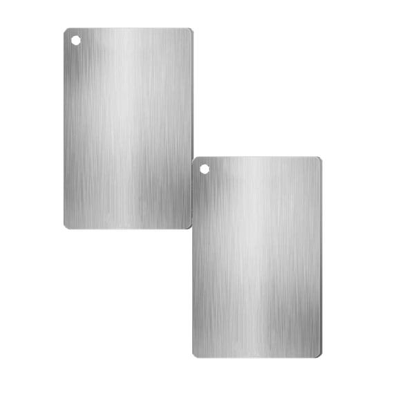 2Pcs Stainless Steel Cutting Board Kitchen Cutting Board Cutting Edge ...